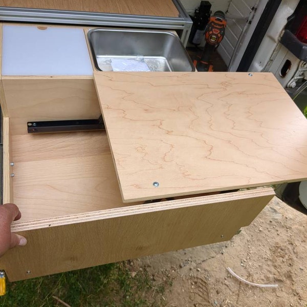 Custom Size Aluminum Frame Drawer for Camping, Overlanding, Storage, or ...