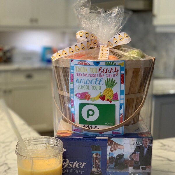 Smoothie Card. Thank You Berry Much for Making This Such A Smooth Year ...