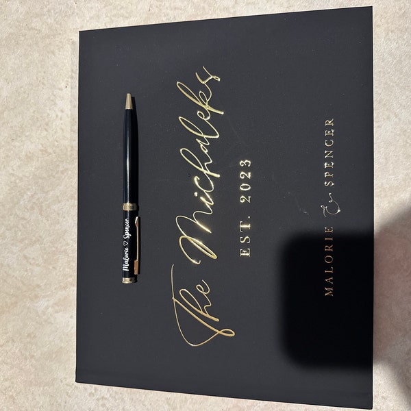 Resin Custom Engraved Pen, Personalized Pen, Gift for Men, Gift for ...