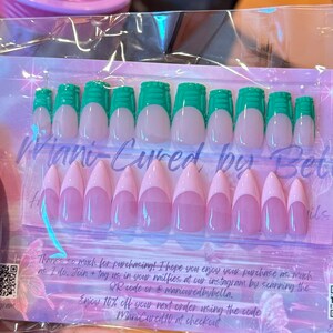 Chrome Swirls Silver Chrome Swirl French Tips chrome Change Available ...