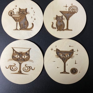 25 Coaster SVG Fall SVG Bundle Laser Cut Files Laser Engrave File ...