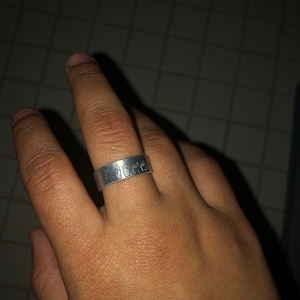 Sign Language ASL Ring, I Love You Sign Language, ASL Ring, Customize ...