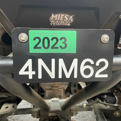 Wisconsin ATV / UTV State Engraved License Plates Ships Today 2024 ...