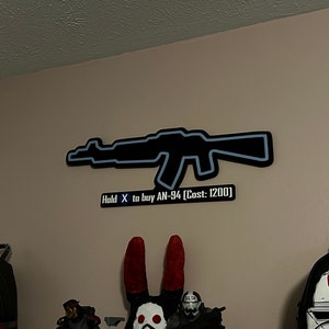 MP40 Wall Gun Buy Wood Sign - Etsy