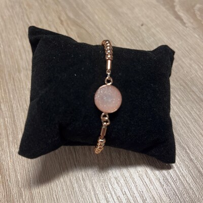 2pc Large Clover Pendant With Peace Sign, Silver Clover Charms, Five ...