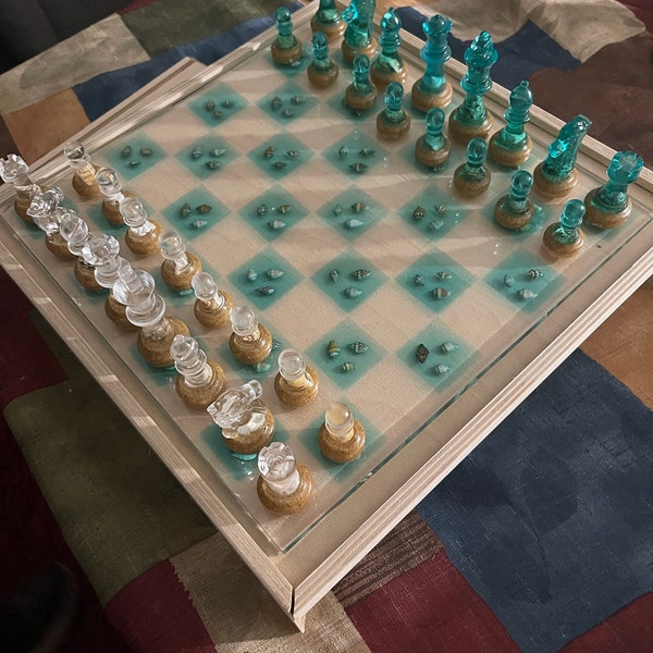 Custom Chess Set - Design Your Own Unique Handmade Chess Pieces & Board ...