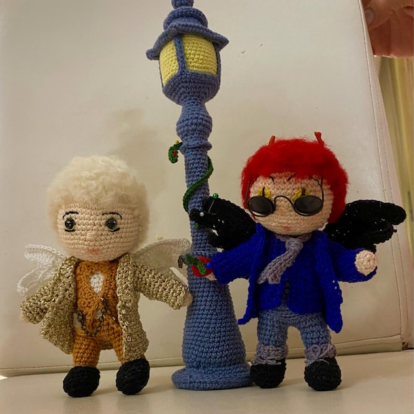 PATTERN: Supernatural Crowley and Hellhound Juliet Crochet PDF - Etsy