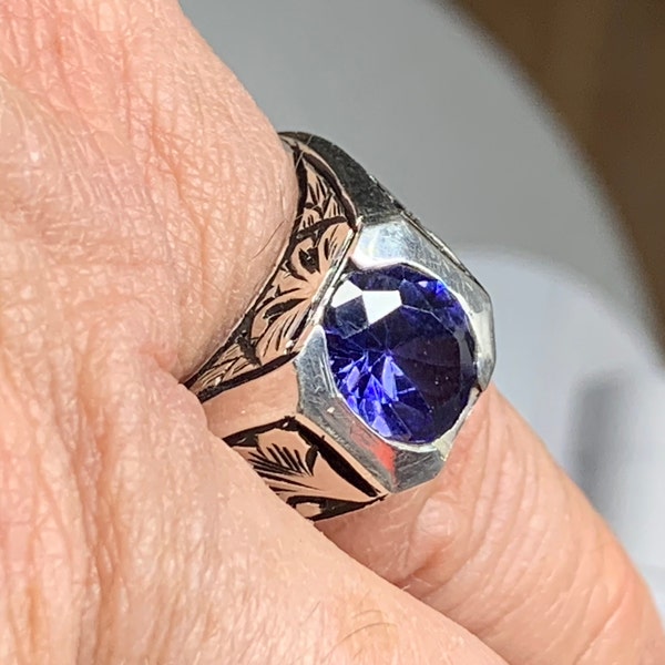 Dream Car Ring Mercedes-benz Logo Ring 14k Gold Plated Ring Heavy Men ...