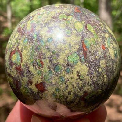 Tree Agate Tumble Large Tree Agate Crystal Tumble Moss Agate Tumble - Etsy