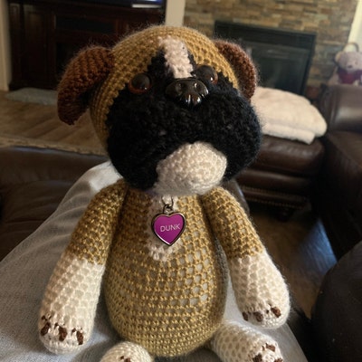 Boxer Crochet Pattern, Crochet Boxer, Boxer, Crochet Pattern, Amigurumi ...