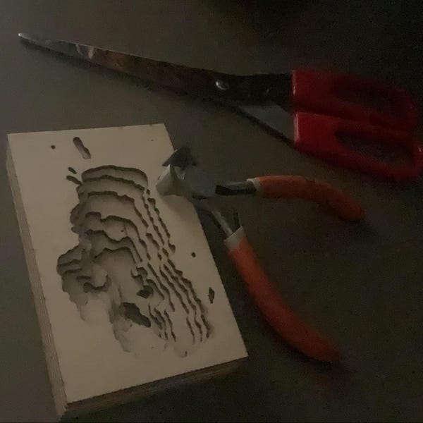 Lake Tahoe Map SVG Chart Topographic Art Decor Design File Glowforge ...