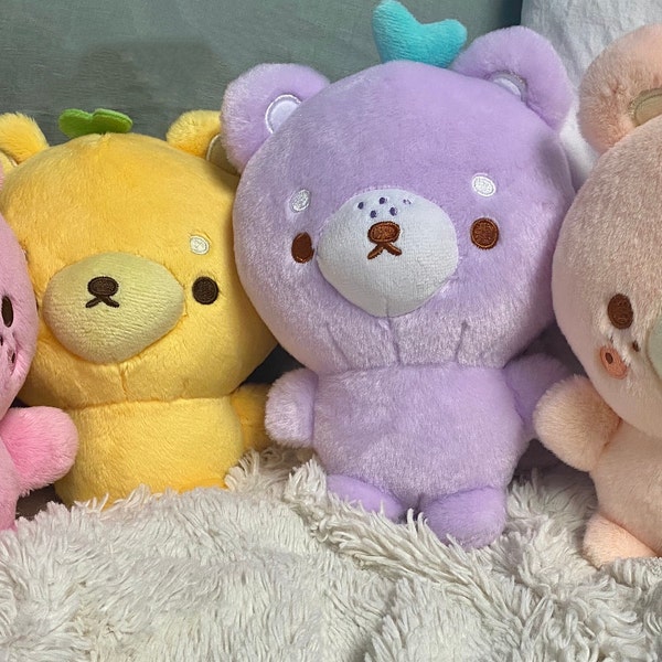 Lemon Bear Plushy - Etsy