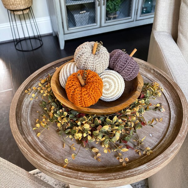 Christmas Cone Tree, Crochet Yarn Tree, Farmhouse Home Decor ...