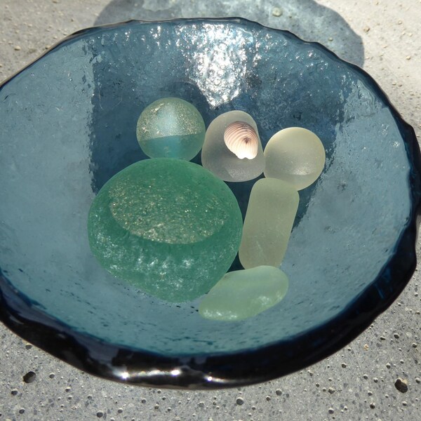 10 Chunky Pieces of Scottish Bonfire Sea Glass From East Lothian for ...