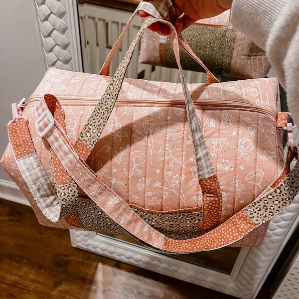 Quilted Bum Bag Digital Sewing Pattern PDF, Video Tutorial Included ...