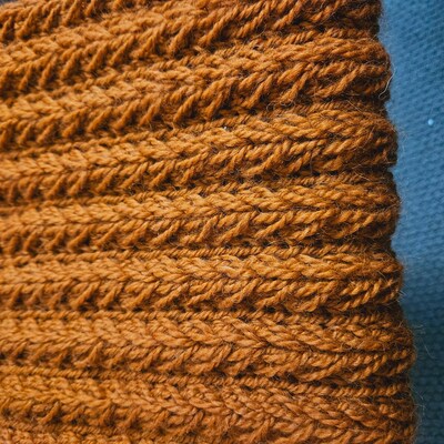 KNITTING PATTERN Scarf Knitting Pattern, Warm Wrap Scarf Knit Pattern ...