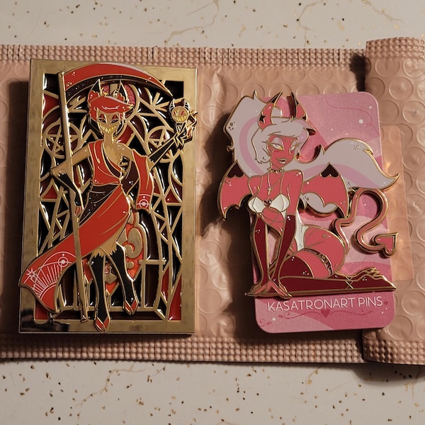 Helluva Boss Sleeping Prince Stolas 4.2’ Defect Pins|| Stolas Helluva ...
