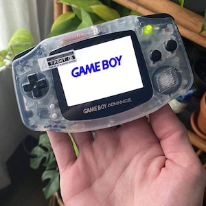 CUSTOMIZE YOUR Gameboy Advance Custom 101 or IPS Screen Backlit ...