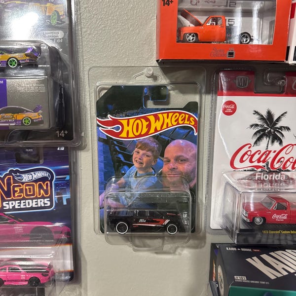 Personalized Hot Wheels Car Gift - Custom Hotwheels Backing - Custom ...