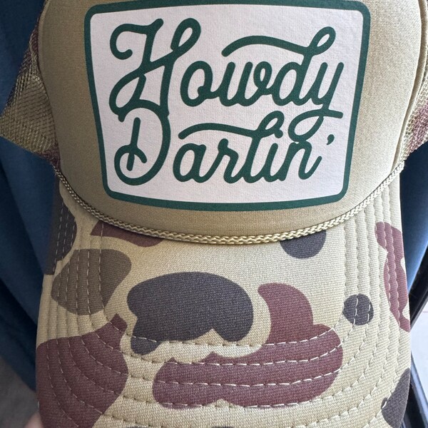 Howdy Darlin’ Trucker Hat - Etsy