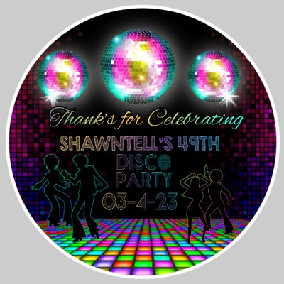 Editable, Vinyl Record Label, DISCO Party, Vinyl, Soul Train, Disco ...