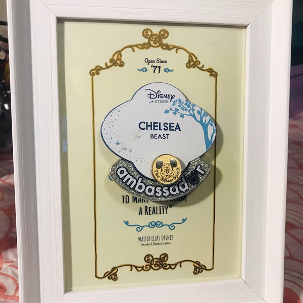 Cast Member Name Tag Display Frame and Print | Casting Agency Door ...