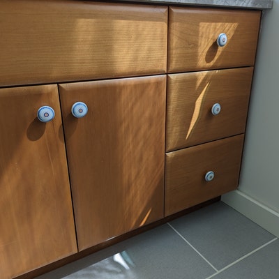 Cylindrical Black Marble Pull, Black Marble Pull, Furniture Hardware ...