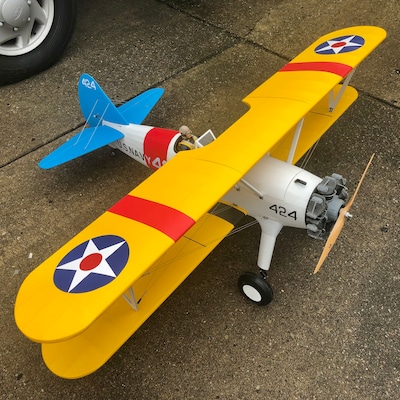 1:5 Scale Replica Continental R-670 Radial Engine Kit PT-17 PT-23 R-670 ...