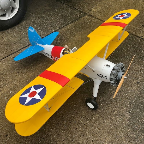 1:5 Scale Replica Continental R-670 Radial Engine Kit PT-17 PT-23 R-670 ...