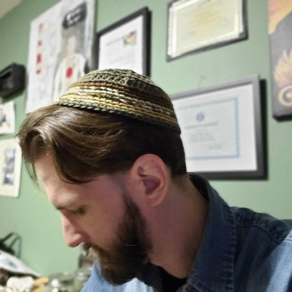 Extra Large Kippot,yarmulke, Cotton Kippah, Jewish, Yamaka, Frik Kippot ...