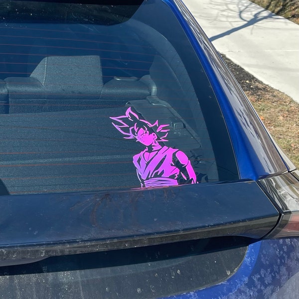 Vinyl Decal Goku Black Stare - Etsy