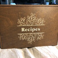 Custom Memory Wooden Laser Engraved Box, Easter Gift Personalized ...