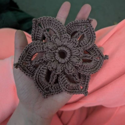 SET Irish Crochet Flower Leaf PATTERN Ireland Lace Motifs Easy Crochet ...