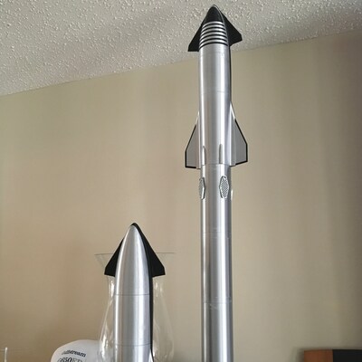 Spacex Starship Tanker and Super Heavy Model 1:144 Scale - Etsy