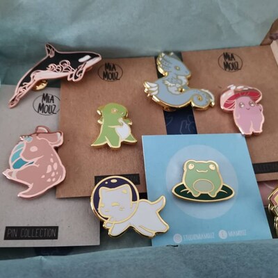 Cute Frog on Lilypad Dreamscape Adventures Collectors Hard - Etsy