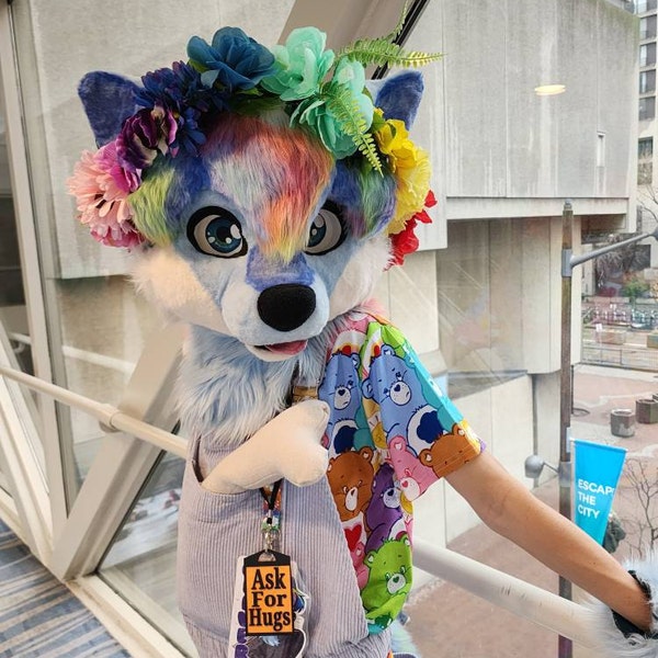 Fursuit Flower Crown - Etsy