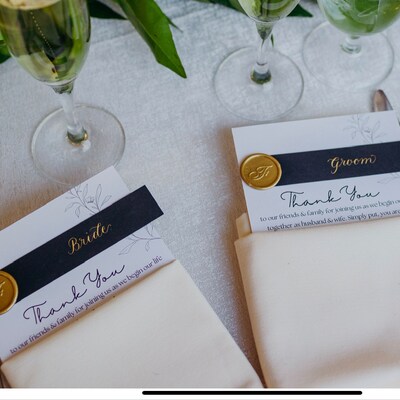 Meal Selection Place Card - Etsy