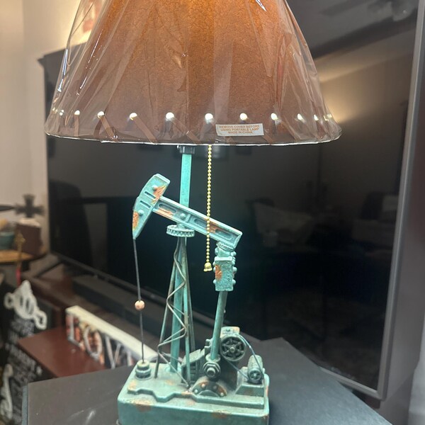 Landman | Oilman | Oil Rig | Oil Rig Sculpture | Pumpjack Art | Oil ...