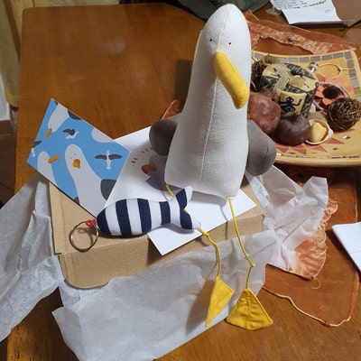 Party Seagulls Nautical Decor Set of Three Seagulls Lot - Etsy