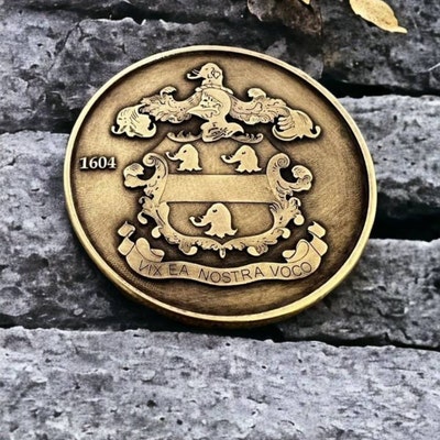 ULTIMATE LUCKY Coin, Pure Brass Coin, 3mm Thick , 40 Mm Wide. - Etsy