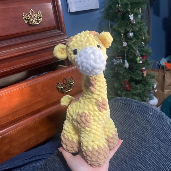 Low Sew Giraffe Crochet Pattern (crochet Giraffe Pattern, Amigurumi ...