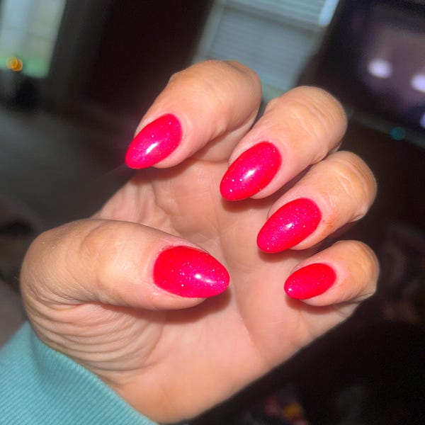 Firecracker Glow - Fuchsia Red Pink Orange "neon Glow Pop Collection ...