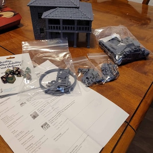 Inn and Tavern Ver.a Dnd Miniature Terrain, Dungeons and Dragons, D&D ...