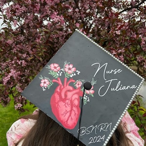 Floral Spanish Printed Graduation Cap Topper - Etsy