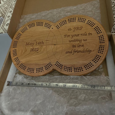 Custom Personalized Golf Cribbage Board - Etsy