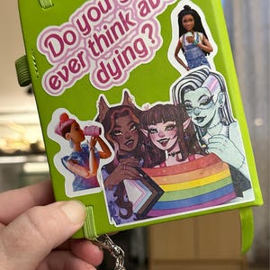 Vampire Ghoul Sticker - Etsy