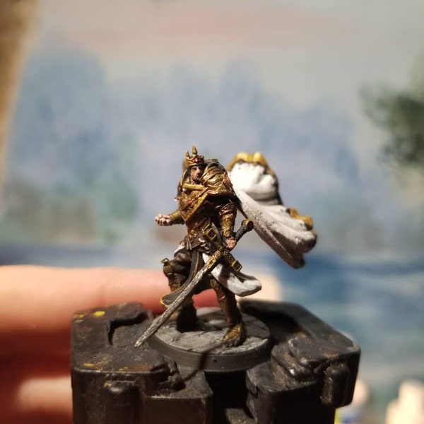 King Arthur on the Battle Field| Dnd Miniature |king Arthur ...