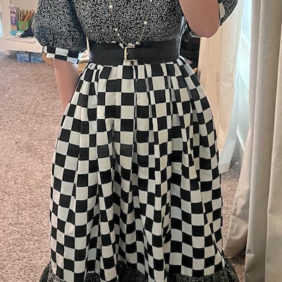 Digital PDF Pattern for Regency Dress Drawstring Neckline and Waist ...