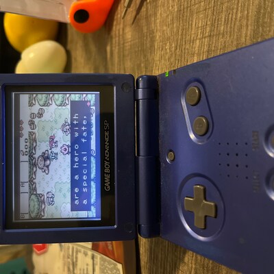 Nintendo Gameboy Advance SP Soft Touch the Great Wave IPSV5 3.0 Inch HD ...