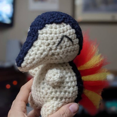 Cyndaquil Crochet Pattern / Pokemon / Gen 2 / Fire Type / Amigurumi ...